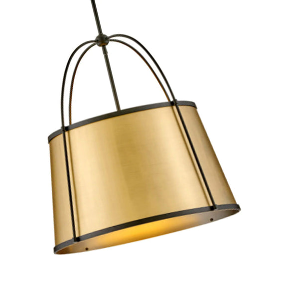 Clarke 4L pendant - 4895BK-LDB - Vogue Lighting